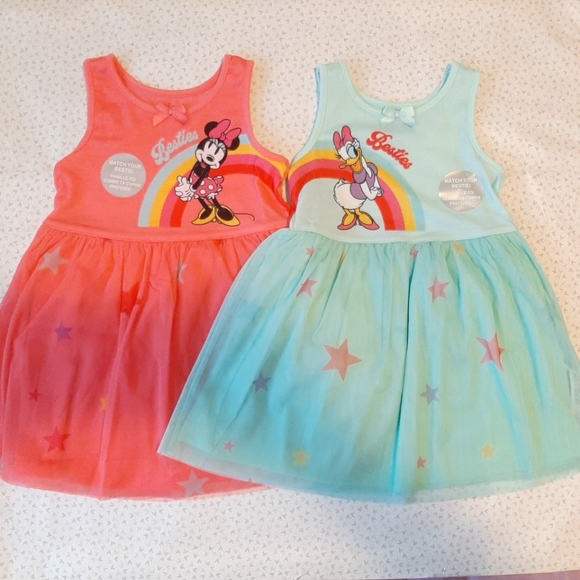 Disney | Pajamas | Minnie Mouse And Daisy Duck Nightshirt Set Girls ...